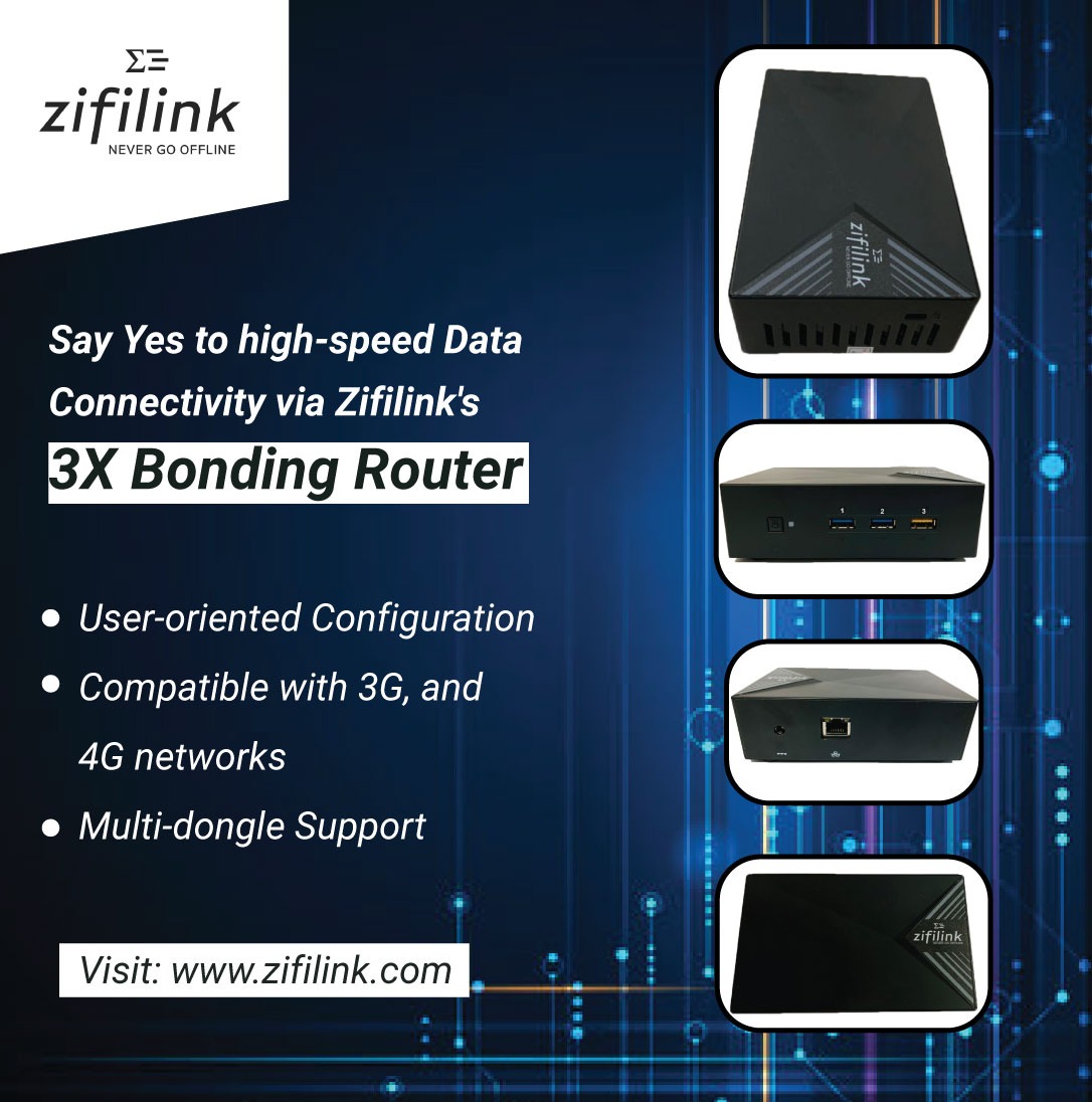 Enhance your Work Efficiency with Zifilink's 3X Bonding Router - AdTrack